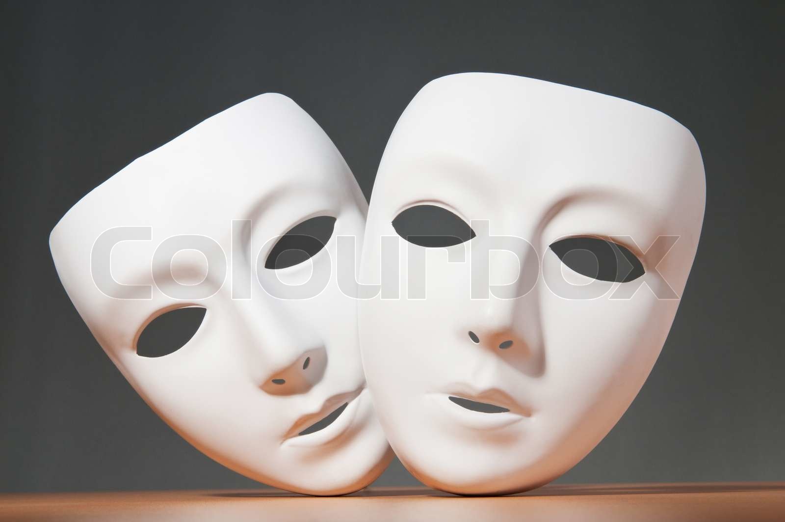 Masken mit Theater -Konzept | Stock Bild | Colourbox