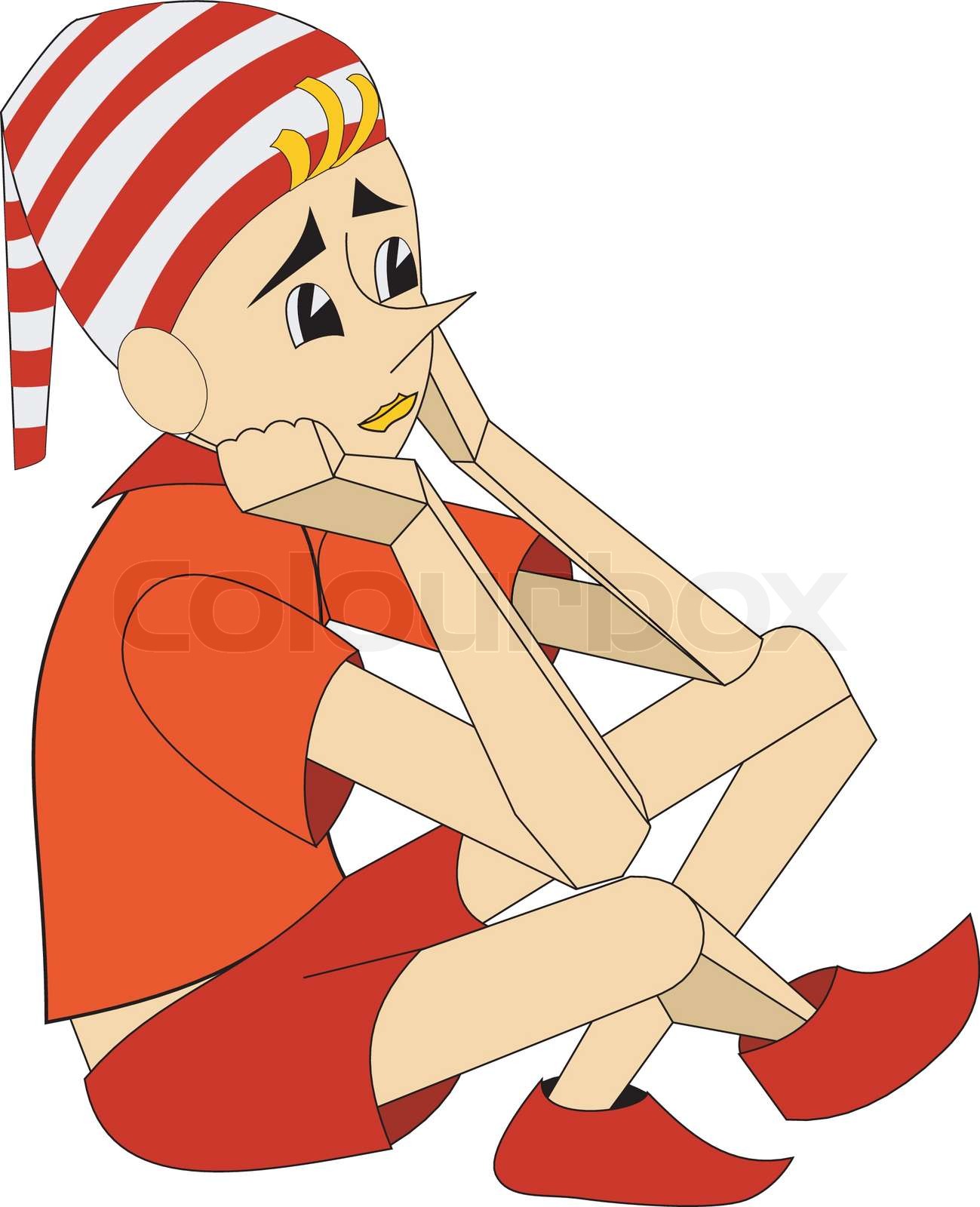 Pinocchio | Stock vector | Colourbox