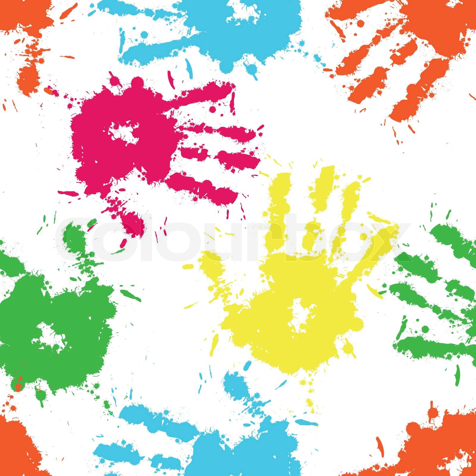 Handprint Background