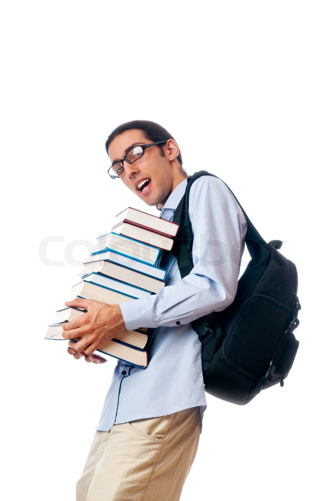 Uddannelse koncept med studerende | Stock foto | Colourbox