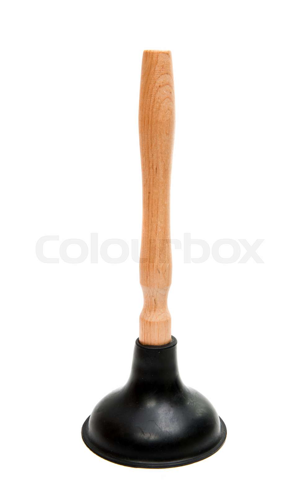 Plunger isolated | Stock image | Colourbox