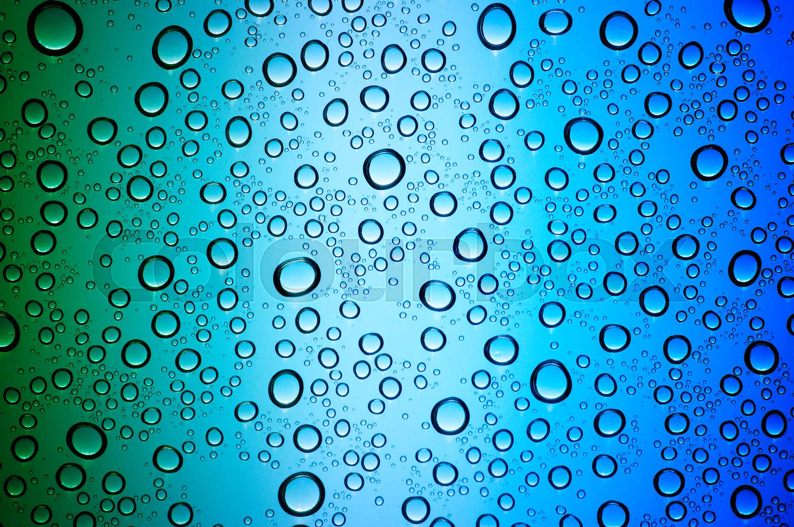 water drops on glass | Stock image | Colourbox