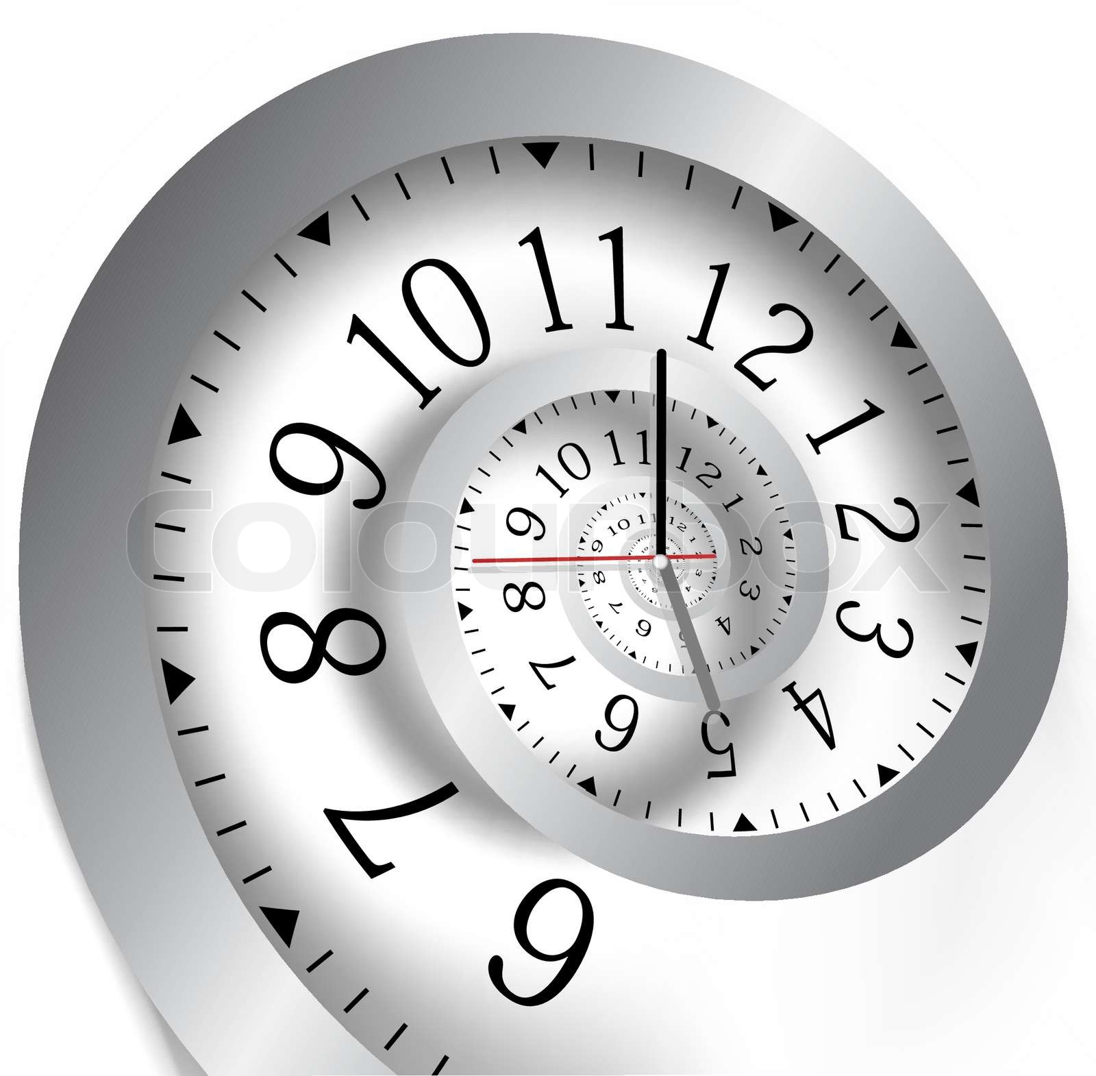 Infinity time. Vector illustration | Stock vector | Colourbox