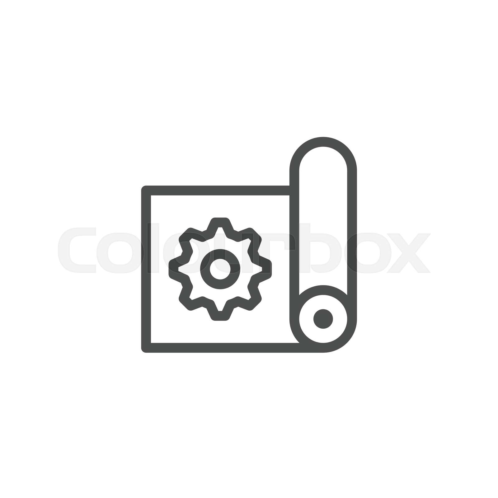 technisch, piktogramm, gewerblich | Stock-Vektor | Colourbox