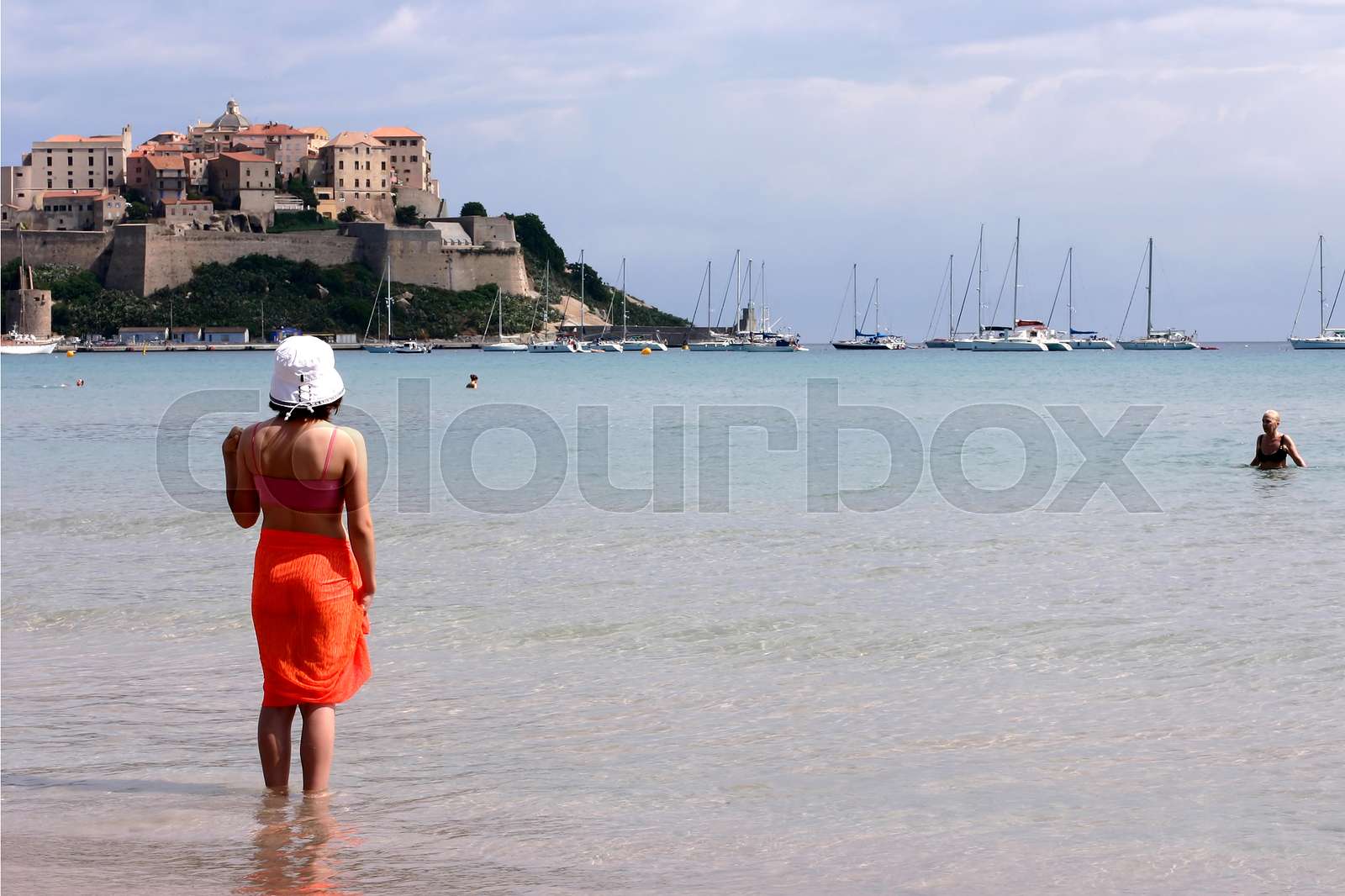 People on corsica | Stock image | Colourbox