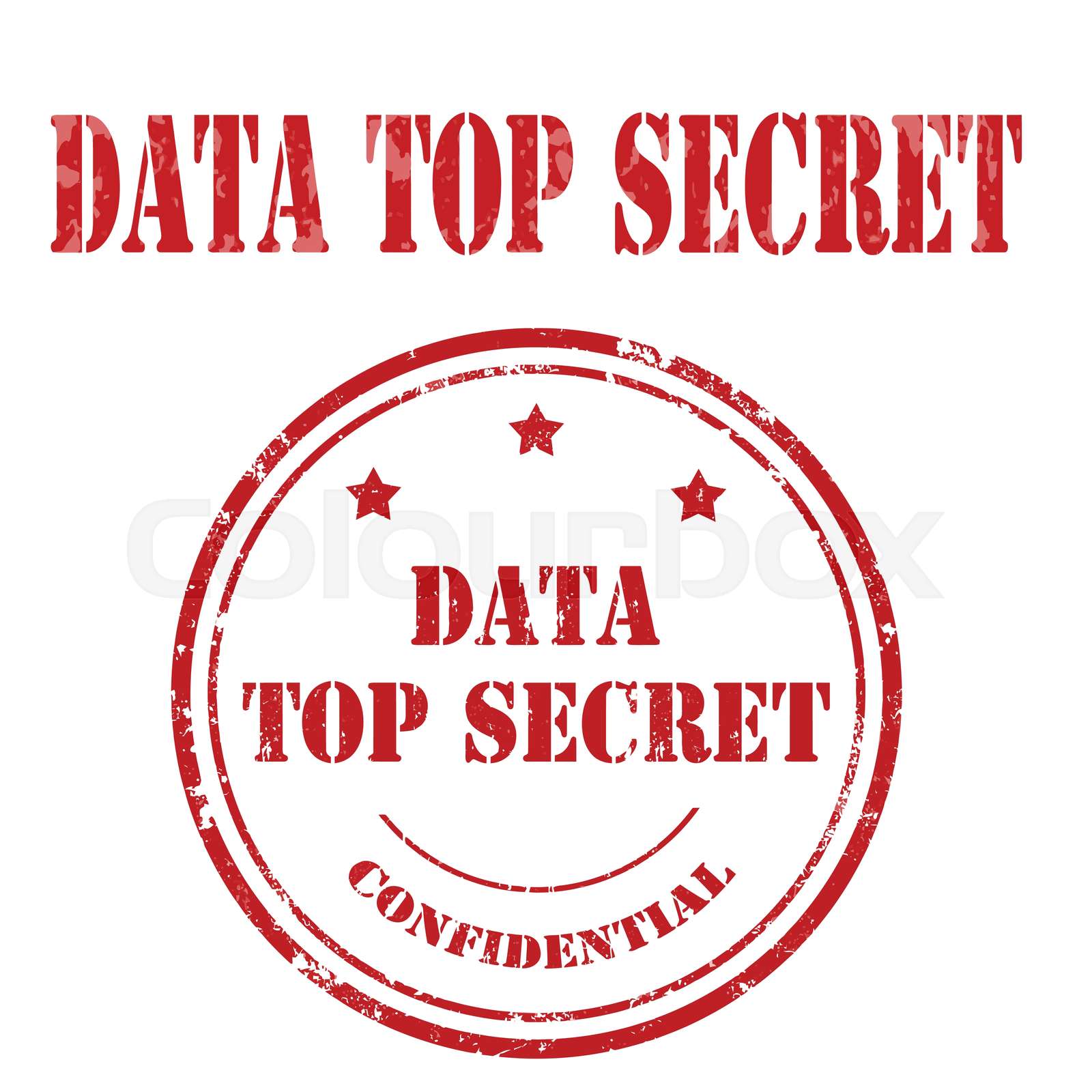Data Top Secret | Stock vector | Colourbox