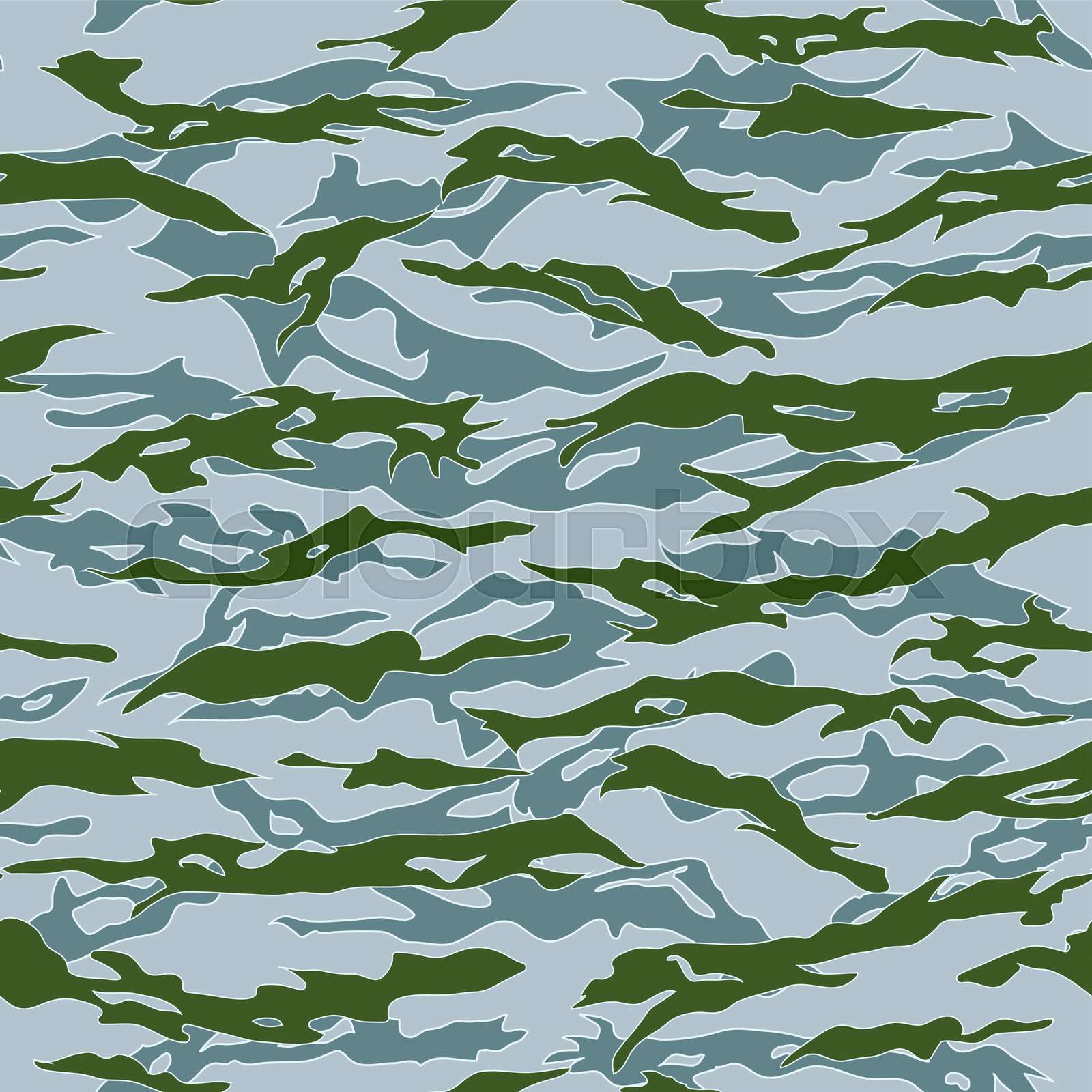 Marines Tiger stripe Camouflage seamless patterns | Stock vector ...