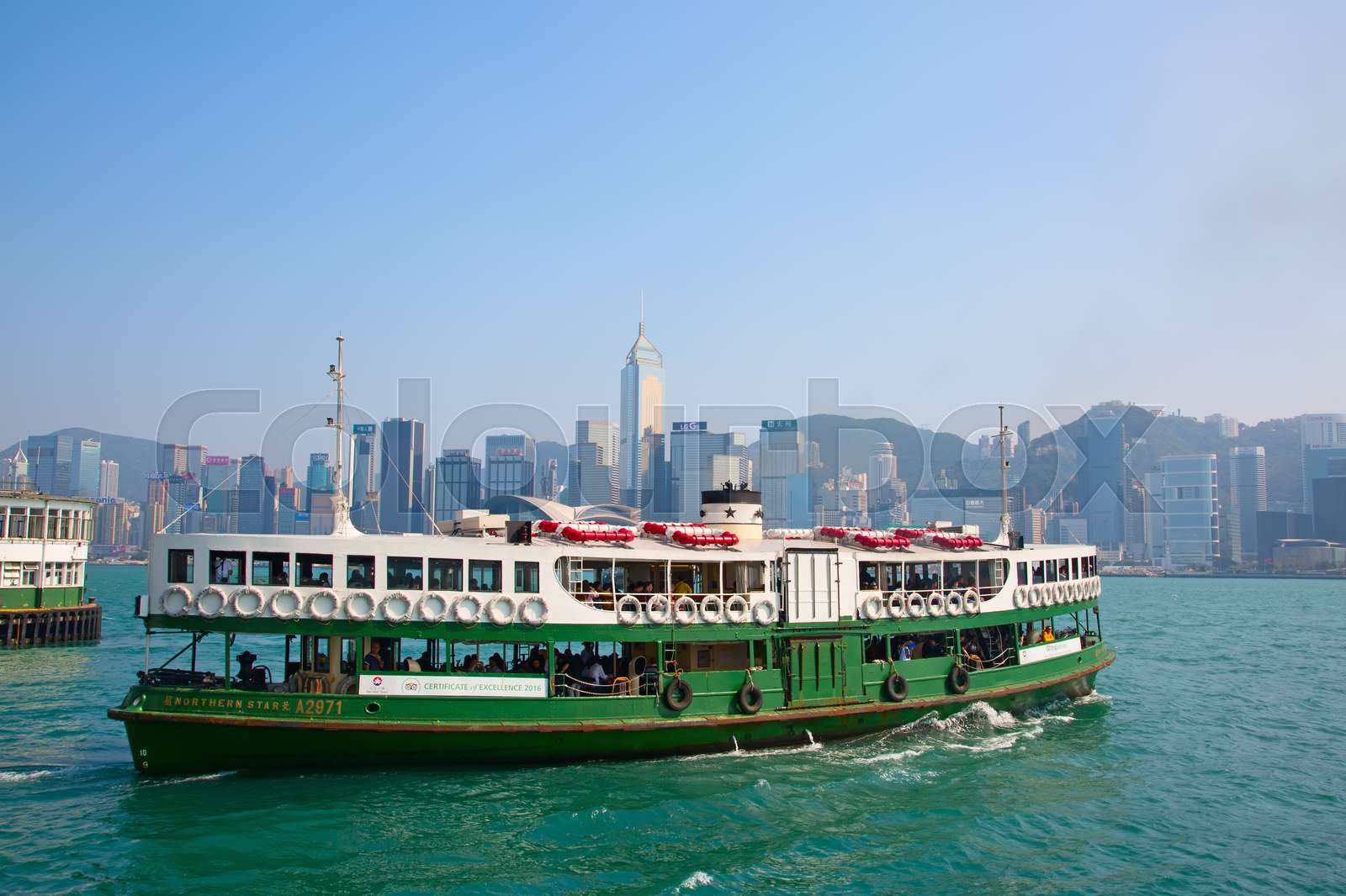 Hong Kong ferry | Stock image | Colourbox