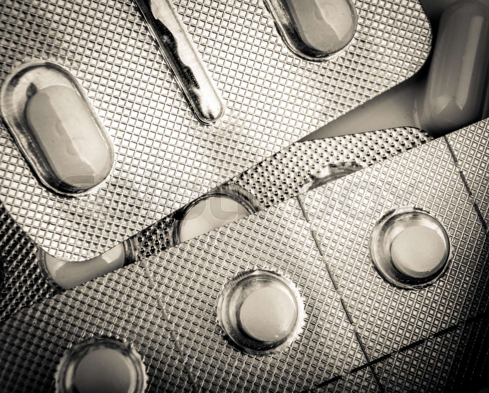 Packs of pills | Stock image | Colourbox