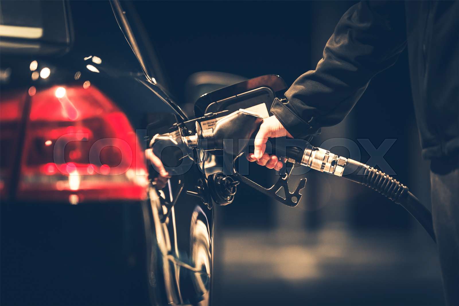 Refueling the Car | Stock image | Colourbox