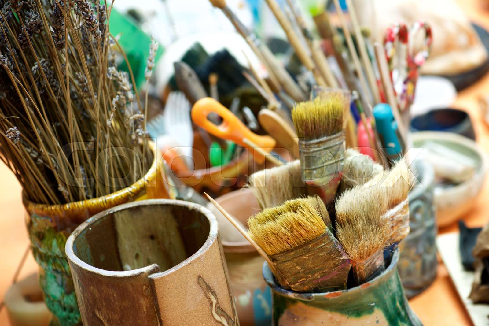 Group of tools | Stock image | Colourbox