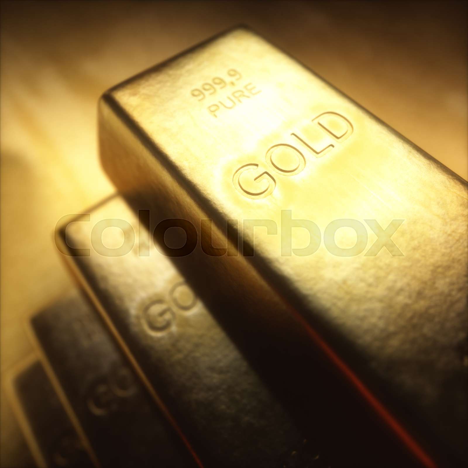 1000 Gram Gold Bar | Stock image | Colourbox