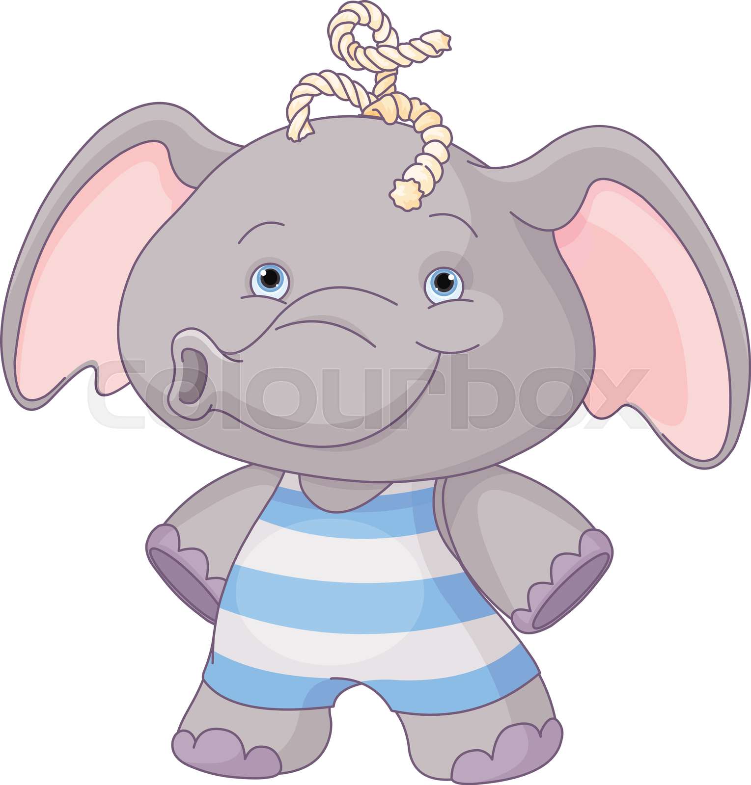 Cute Baby Elephant Art