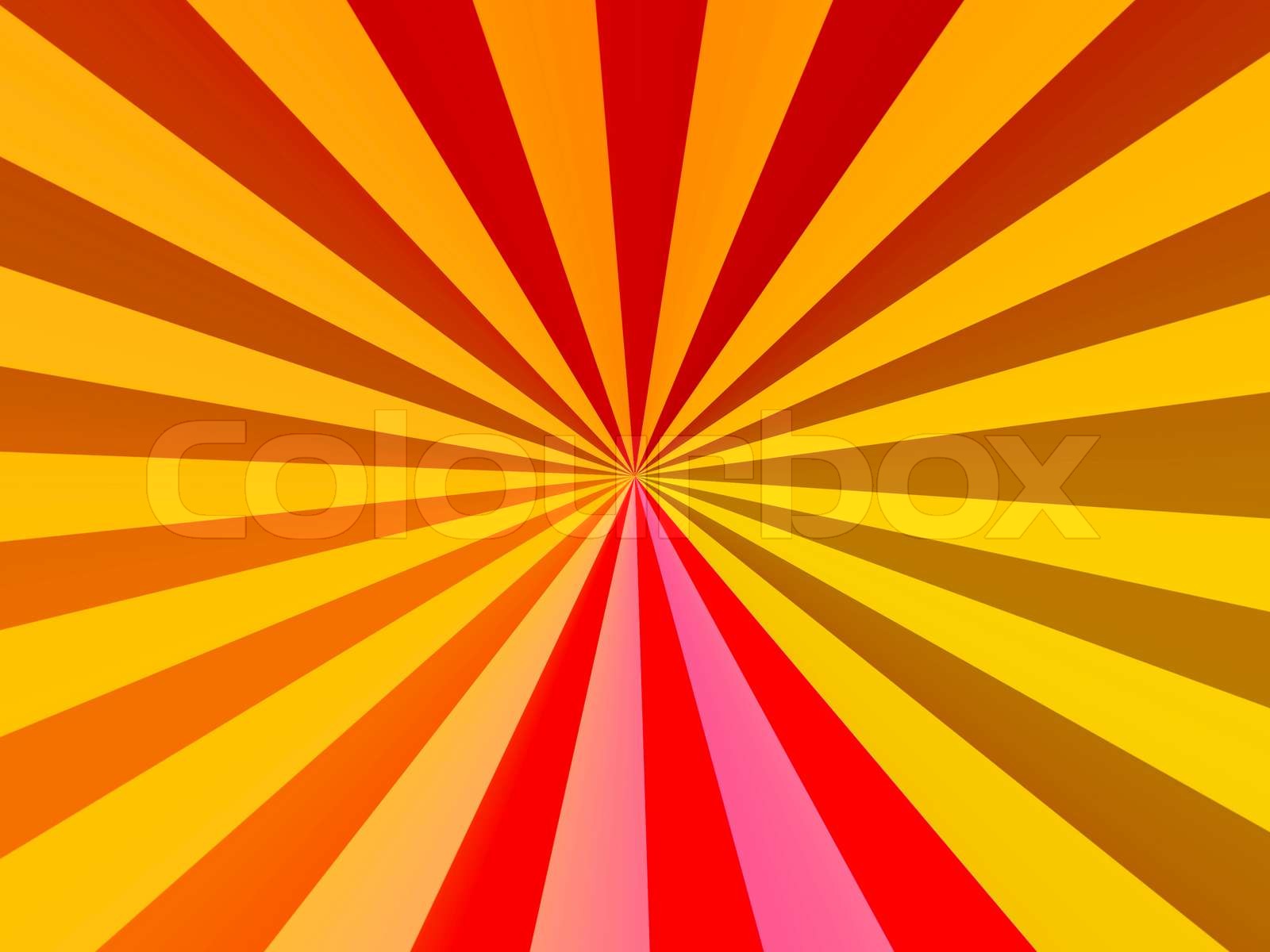 Yellow Rays Background | Stock image | Colourbox