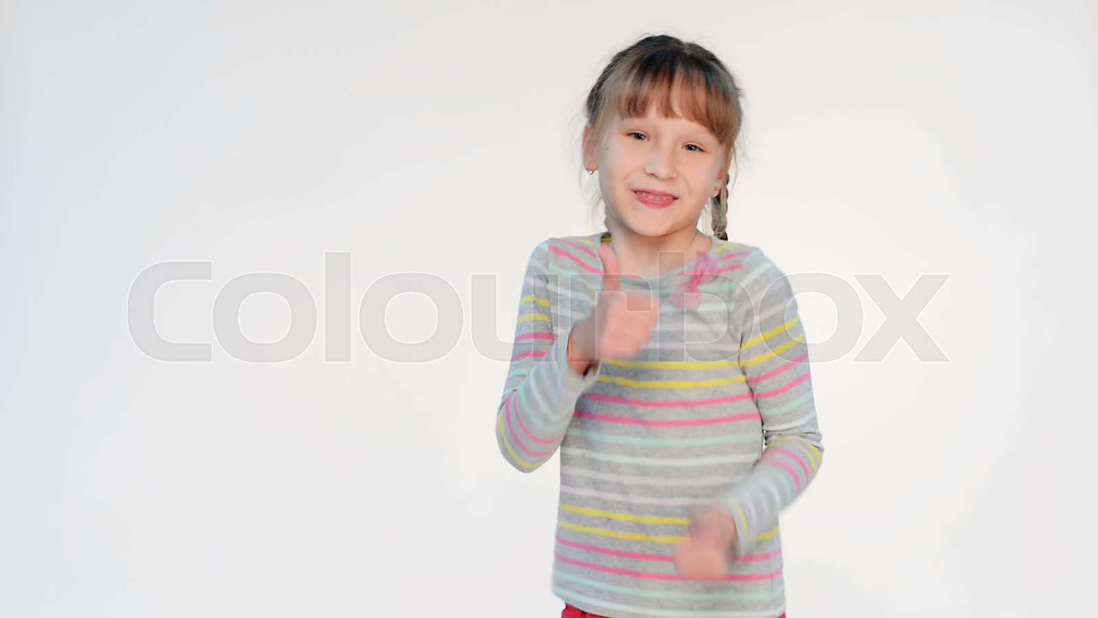 Success happy girl | Stock video | Colourbox