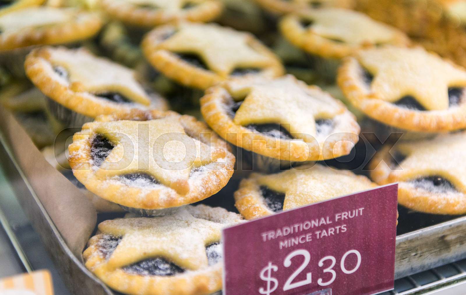 Fresh Cookies Section On Retail Supermarket | Stock image | Colourbox