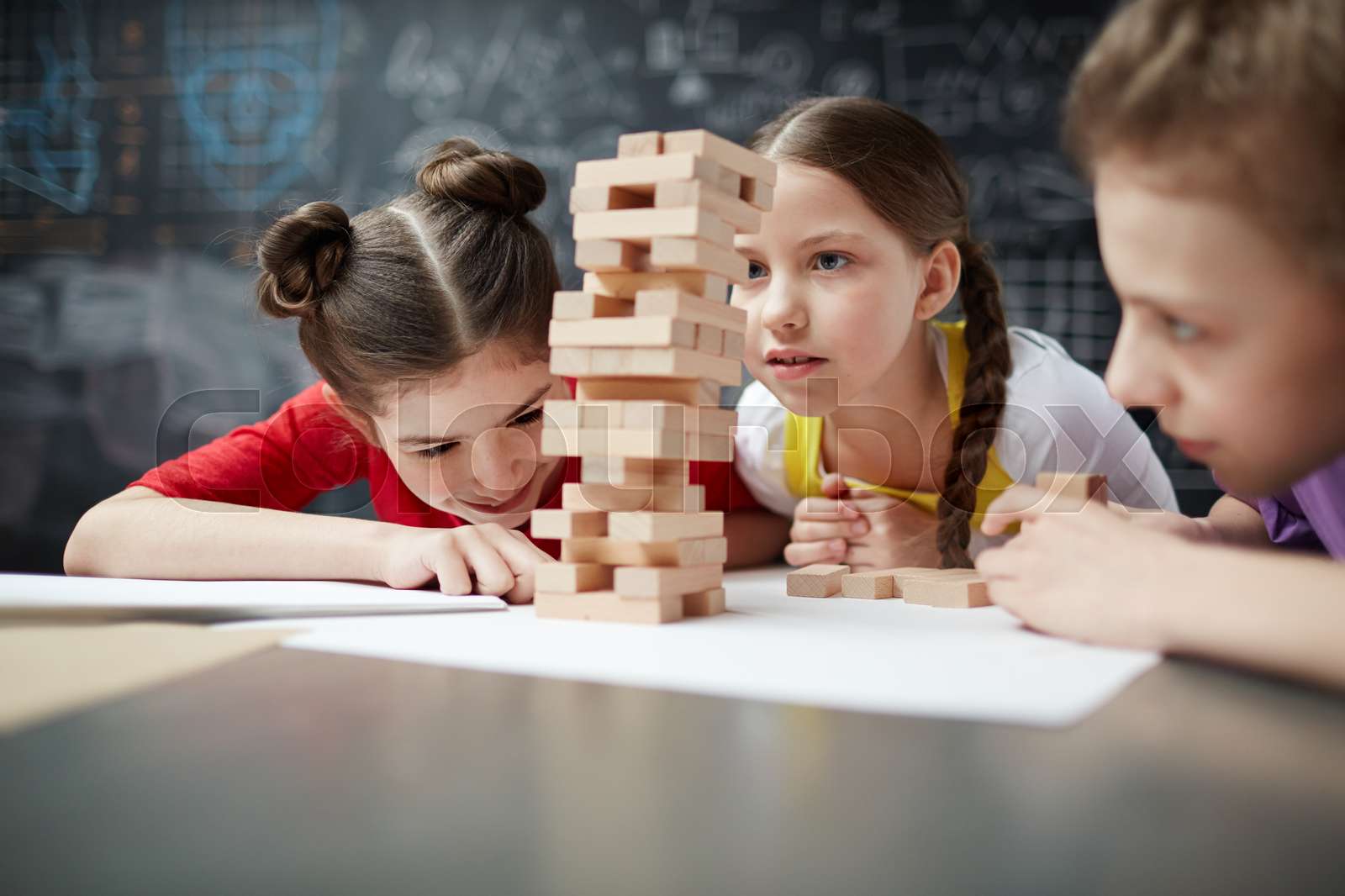 Game of classmates | Stock image | Colourbox