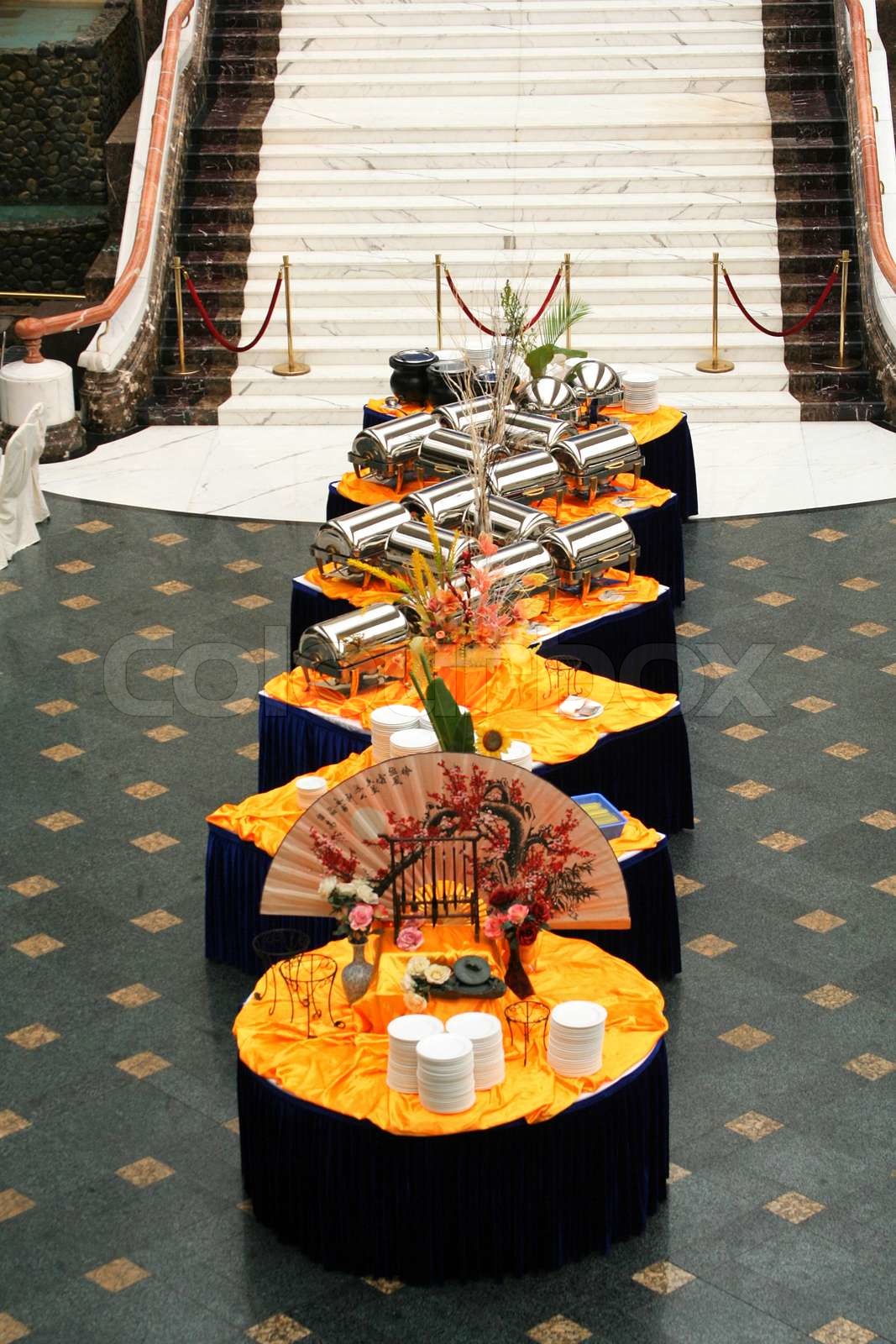banquet in asian style | Stock image | Colourbox