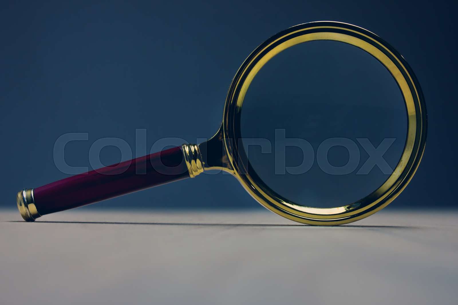Magnifying glass | Stock image | Colourbox