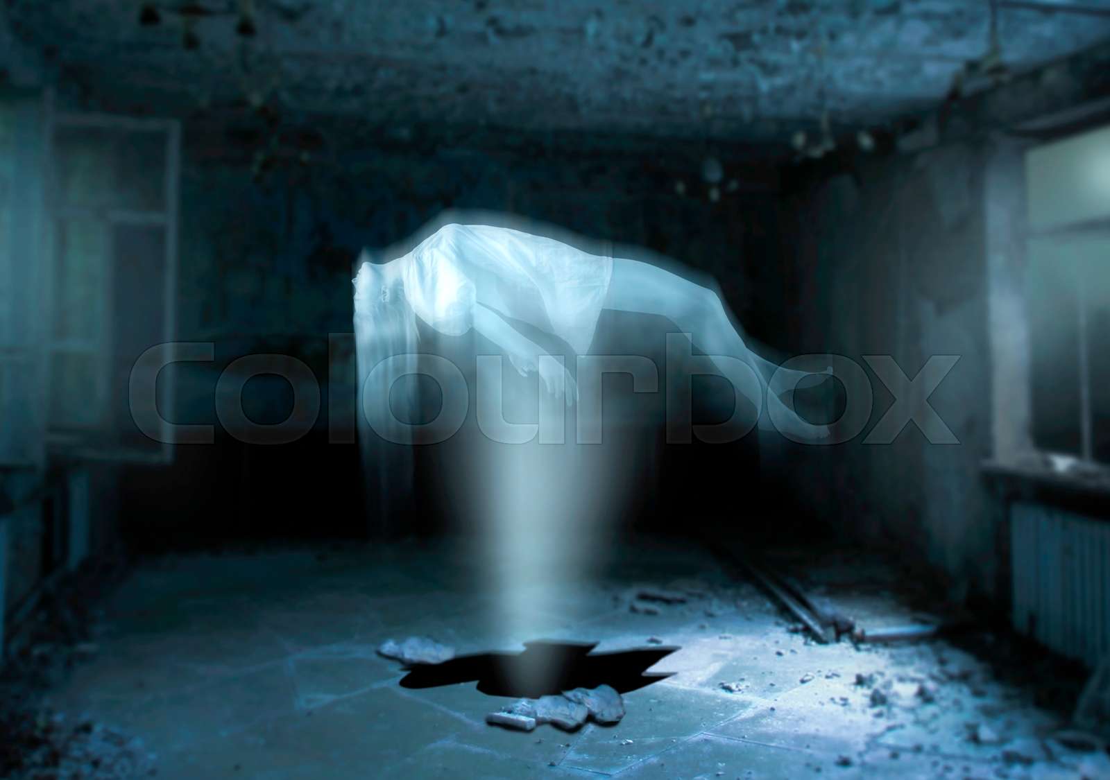 Soul left the body of the dead woman | Stock image | Colourbox