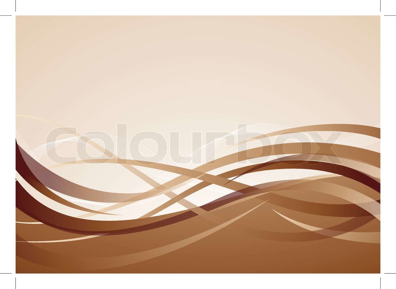 Vector brown background clip-art | Stock vector | Colourbox