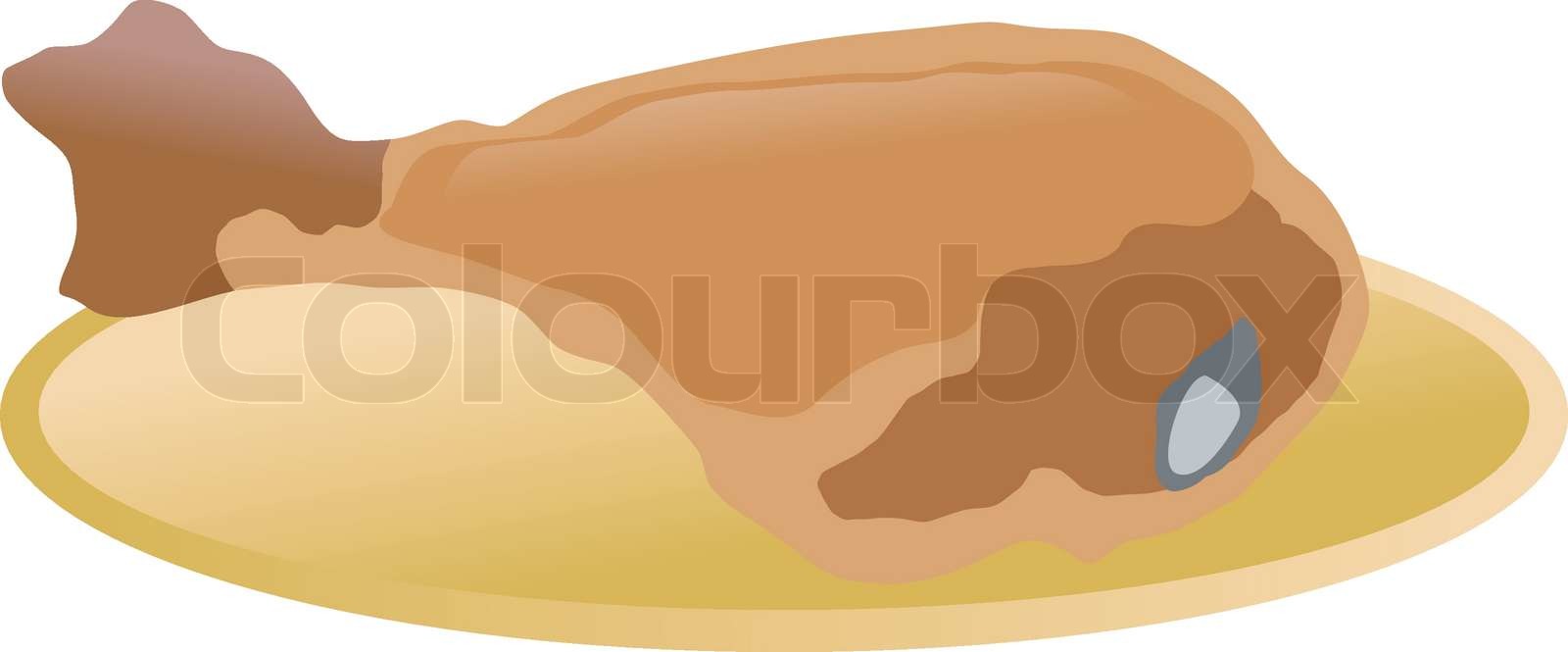chicken meat | Stock vector | Colourbox
