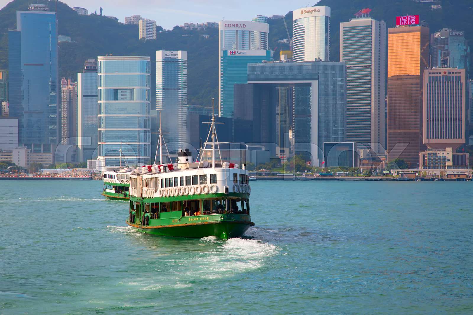 Hong Kong ferry | Stock image | Colourbox