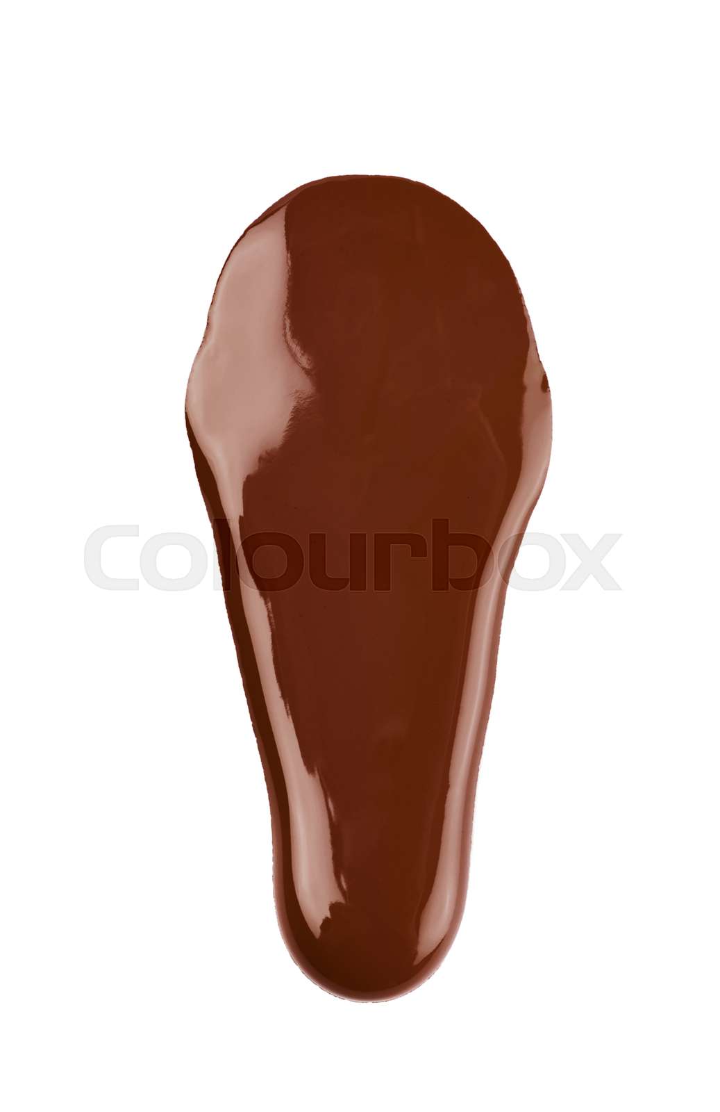 Puddle of paint isolated | Stock image | Colourbox