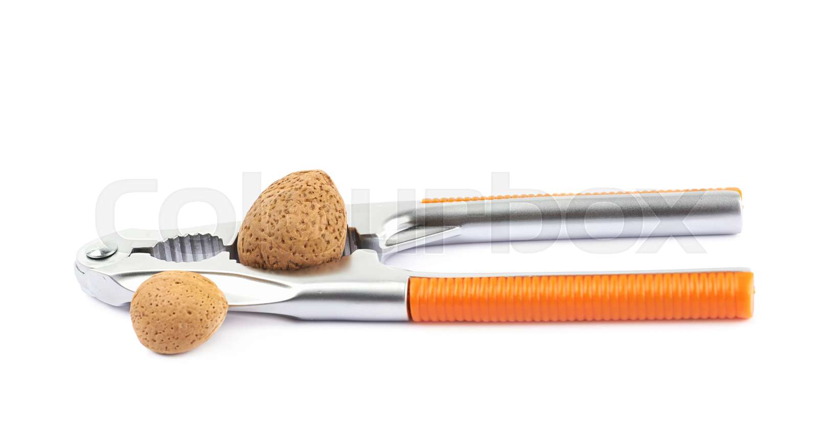 Lever nutcracker isolated | Stock image | Colourbox