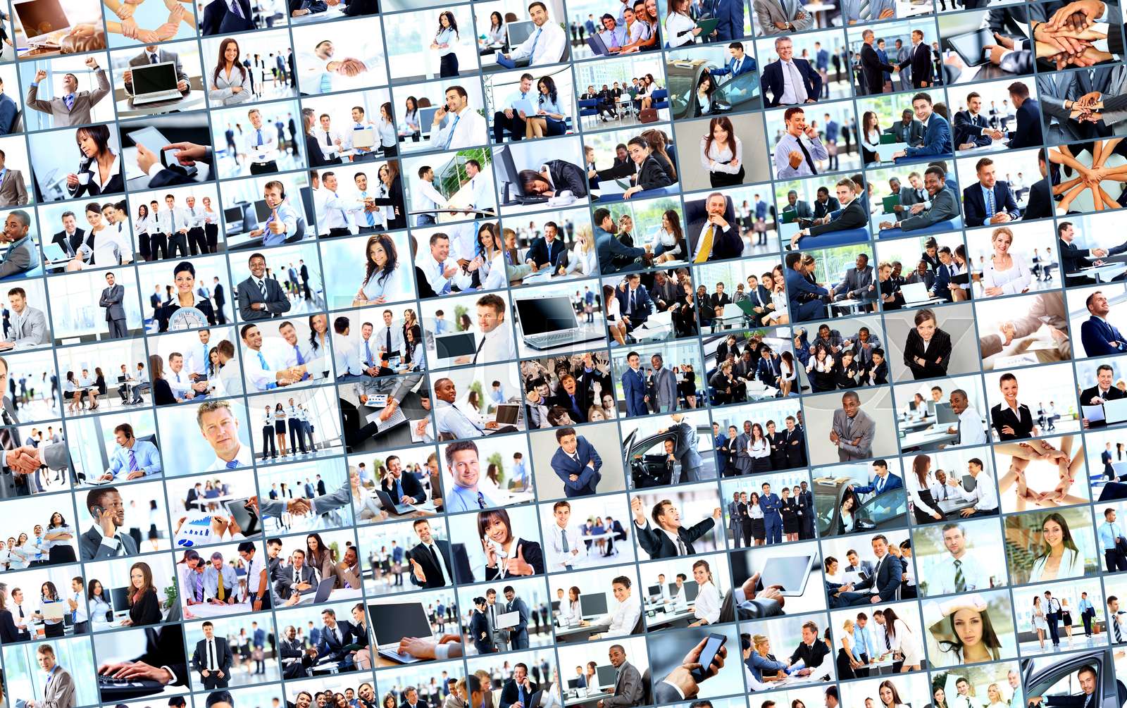 collage from business picture | Stock image | Colourbox