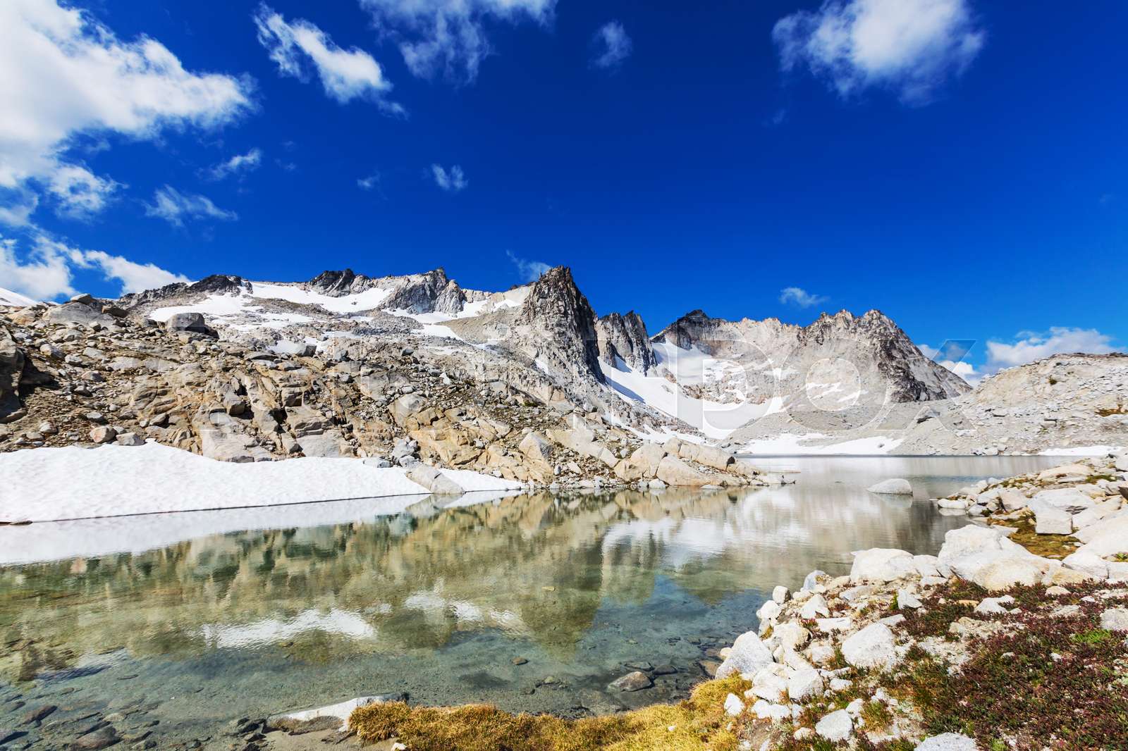 Alpine lake | Stock image | Colourbox