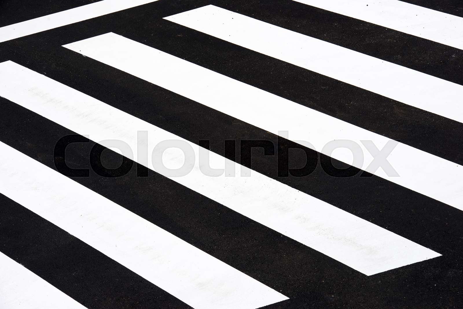 Zebra crossing | Stock image | Colourbox