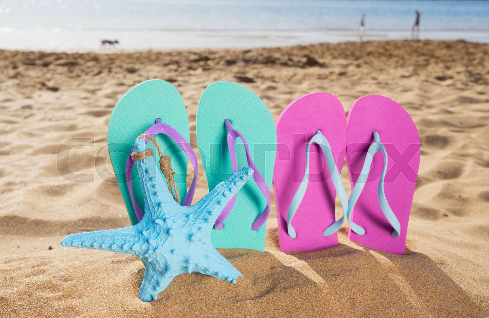 Summer beach fun | Stock image | Colourbox