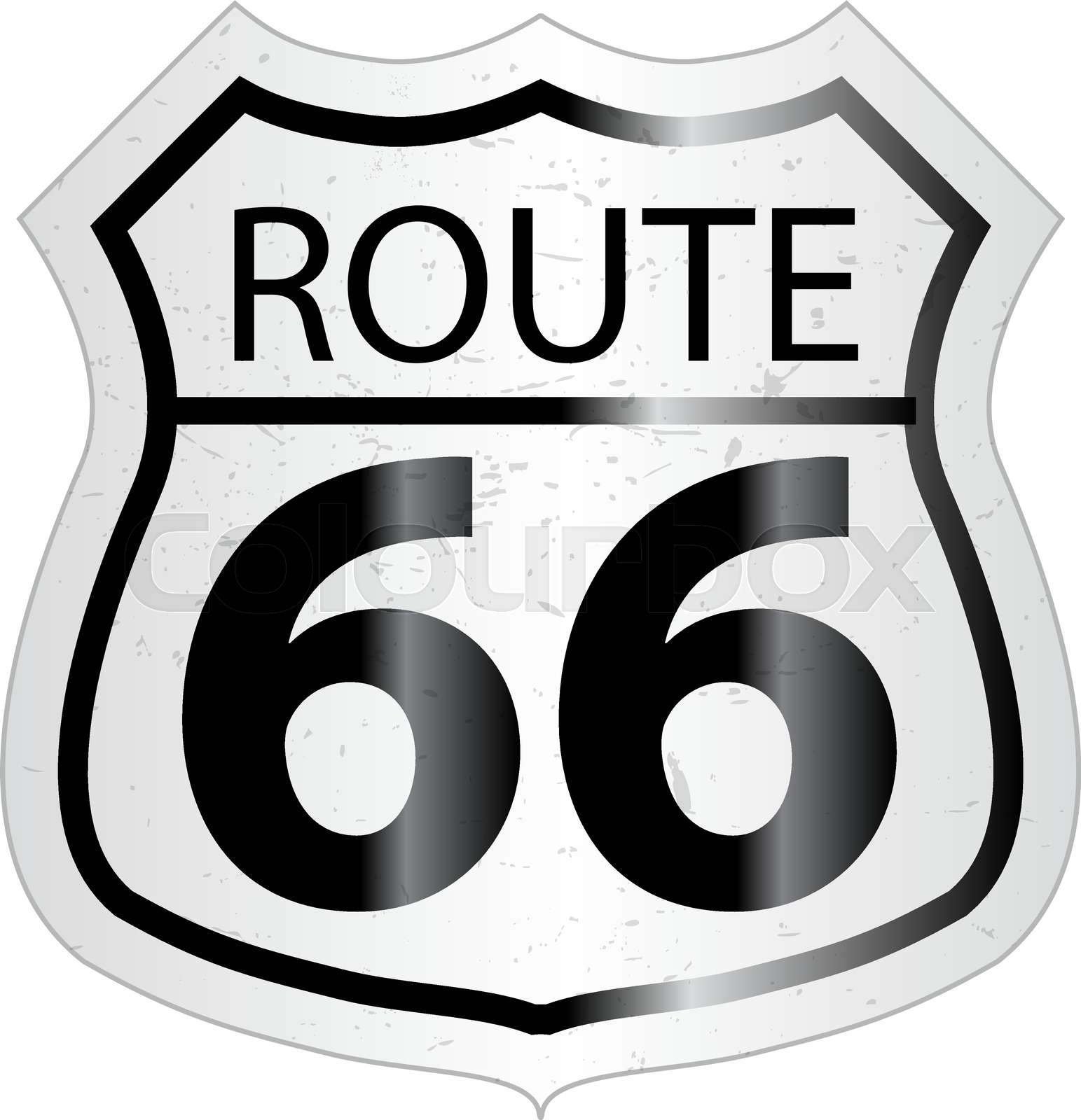 Route 66 badge | Stock vector | Colourbox