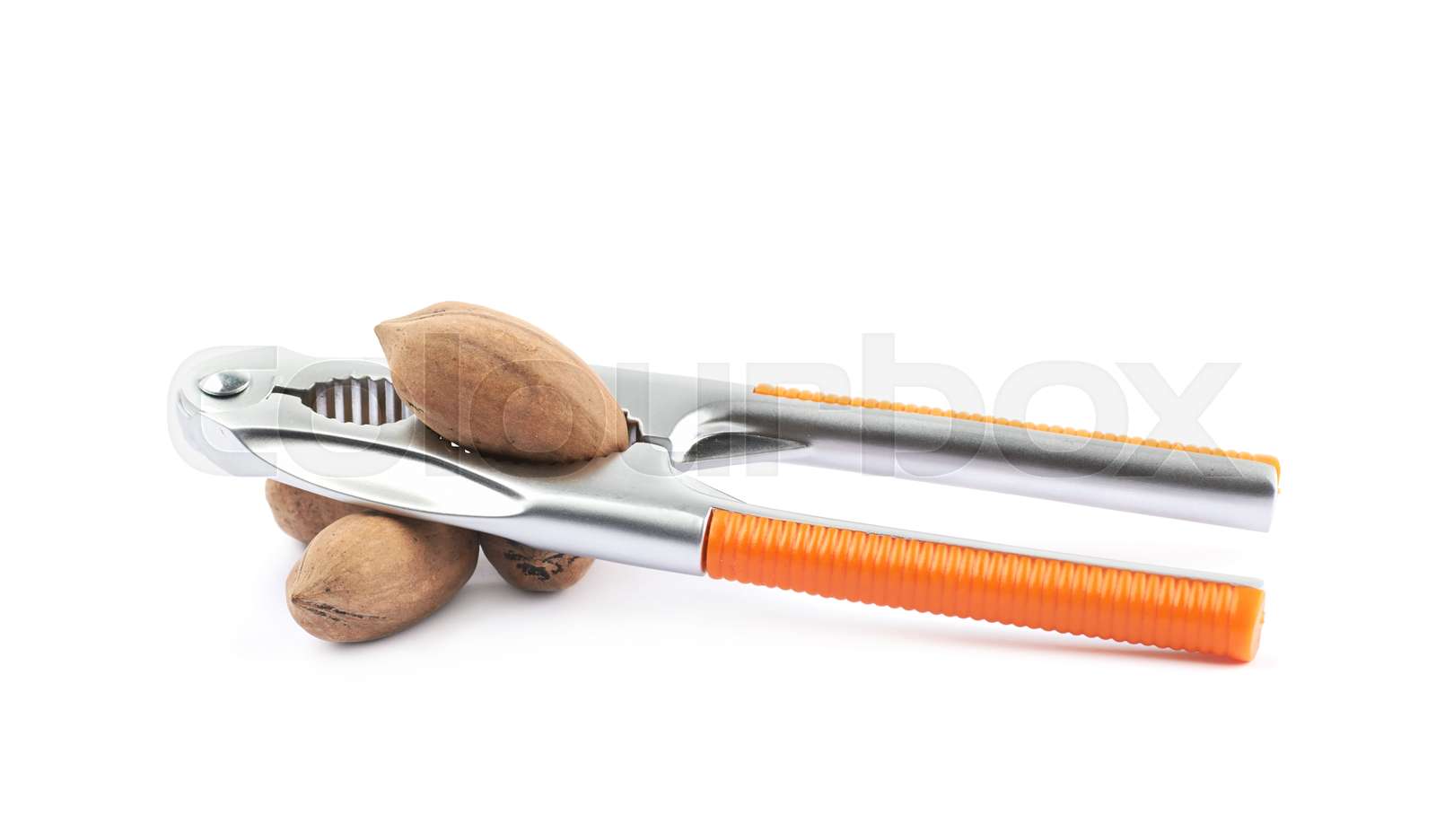 Lever nutcracker isolated | Stock image | Colourbox