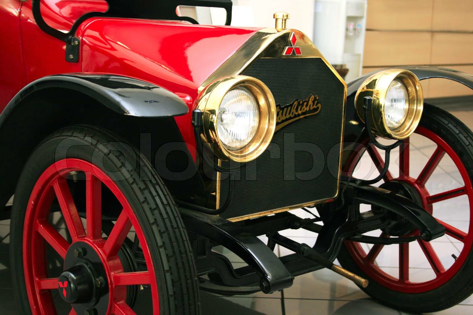 Old school car calls the 1917 Mitsubishi Model A the first production ...