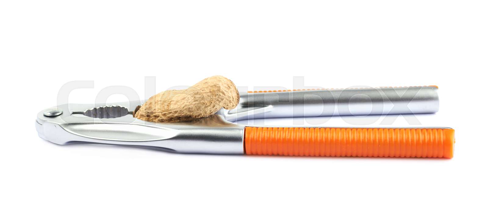 Lever nutcracker isolated | Stock image | Colourbox