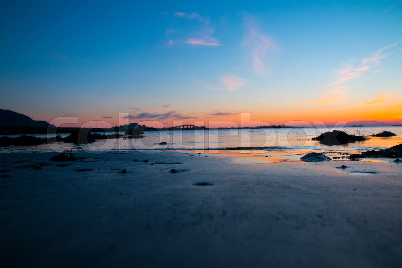 Norwegian Beach | Stock image | Colourbox