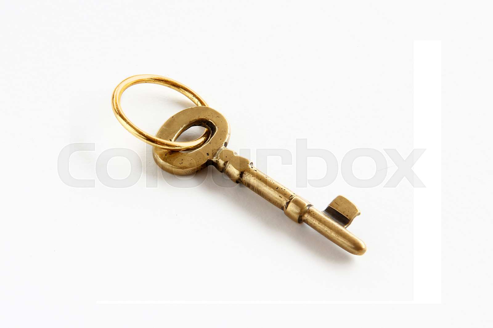 vintage golden keys | Stock image | Colourbox