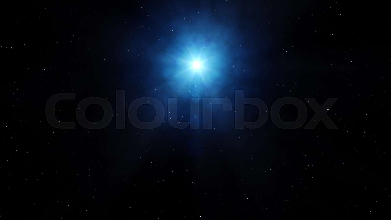 realistic deep space | Stock video | Colourbox