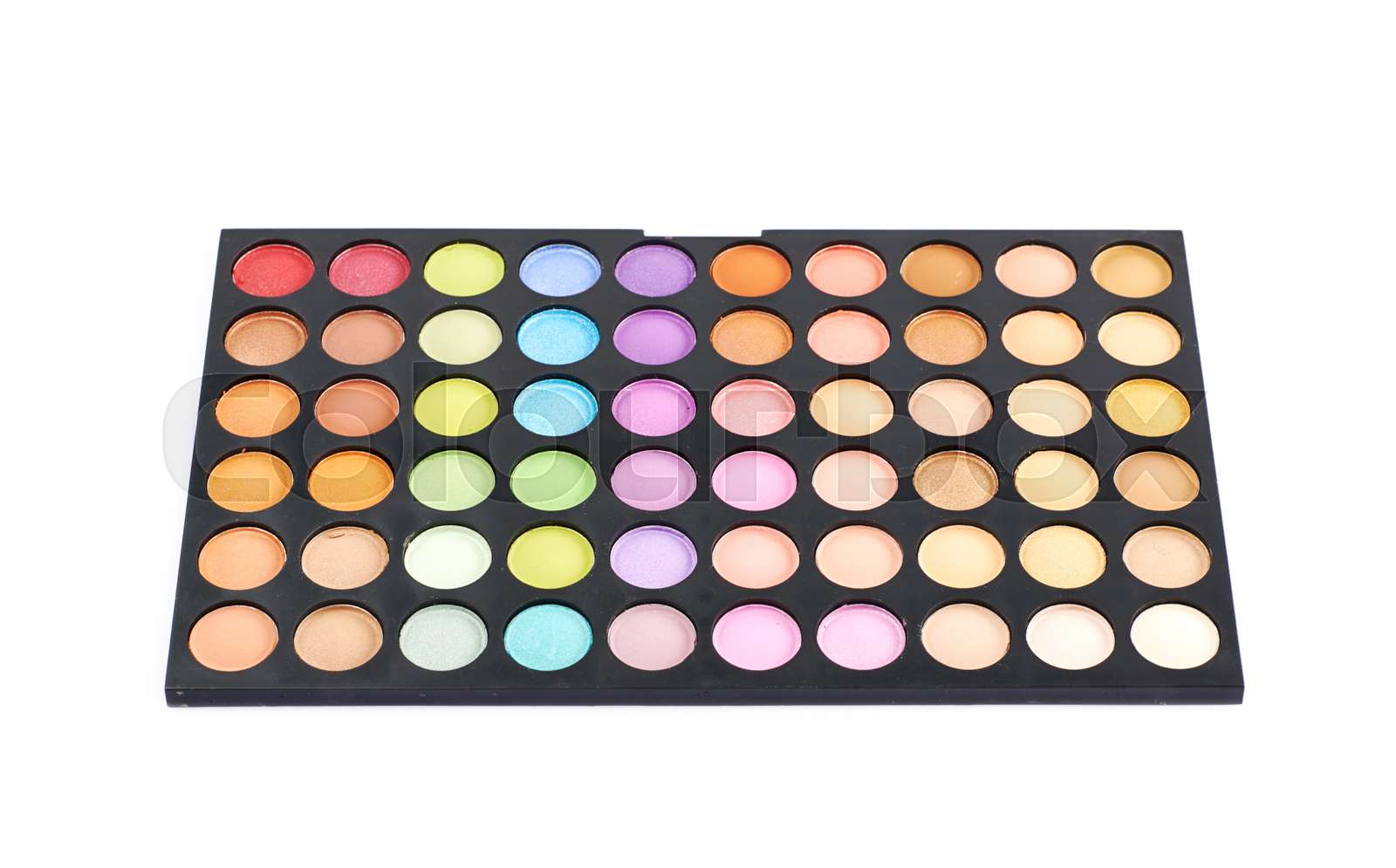 Make-up palette kit isolated | Stock image | Colourbox