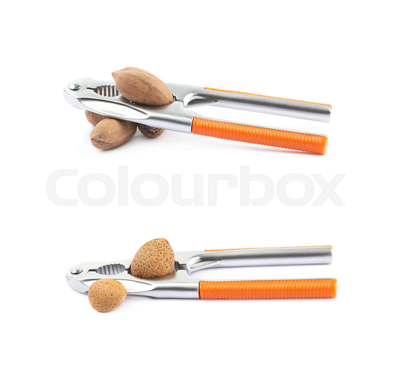 Lever nutcracker isolated | Stock image | Colourbox