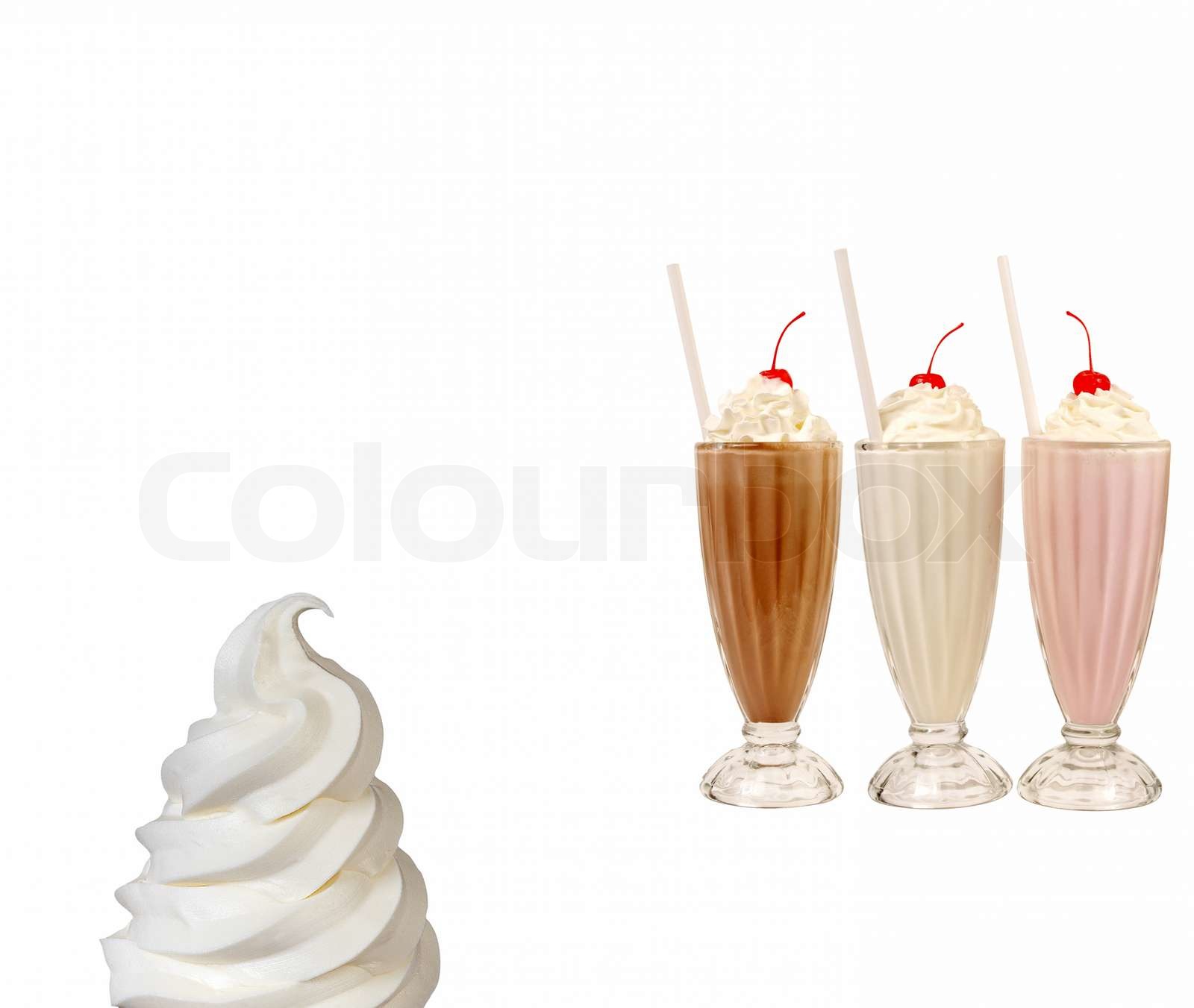 Softice top close- up | Stock foto | Colourbox