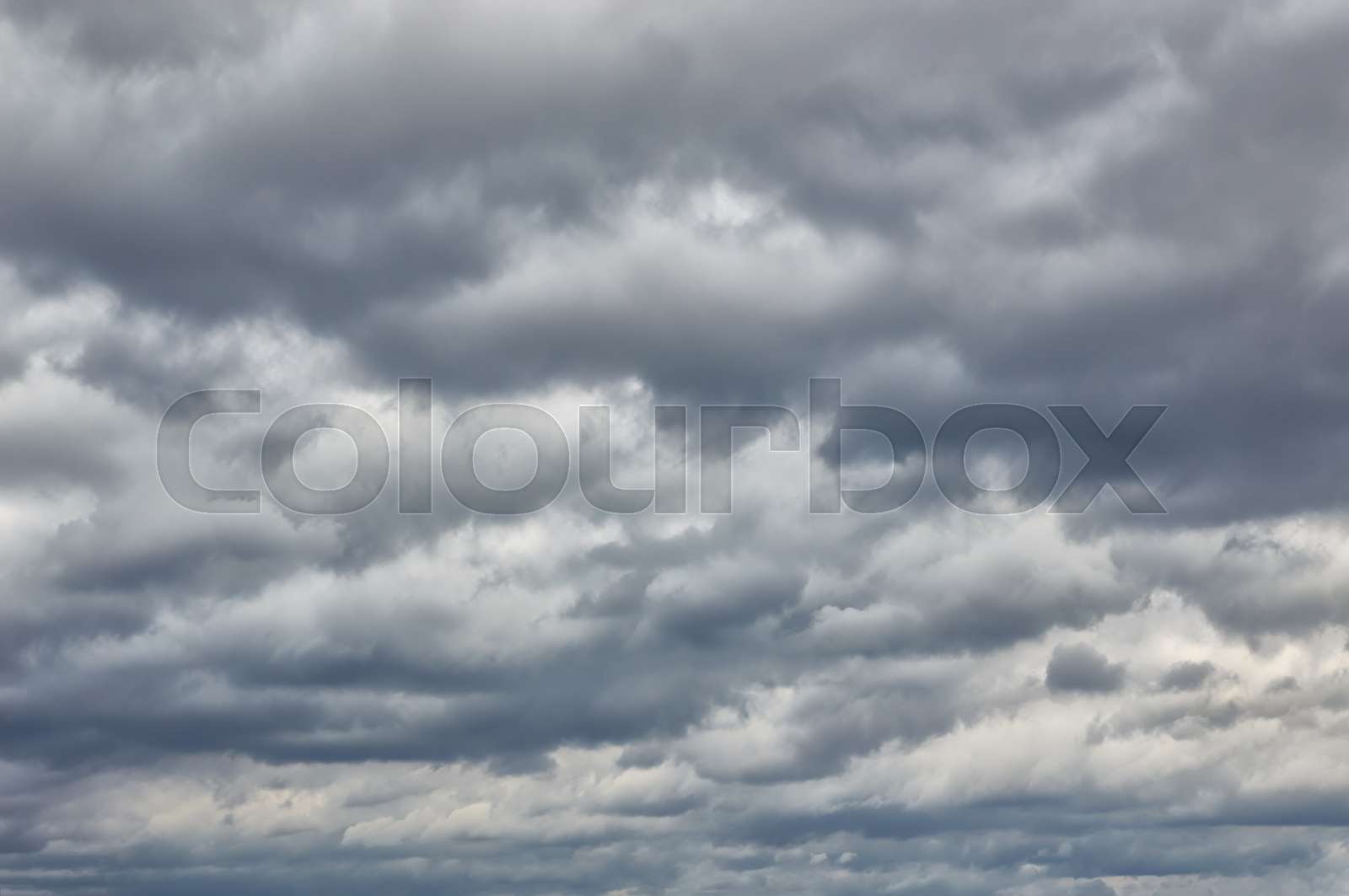 Beautiful cloudy dramatic sky | Stock image | Colourbox