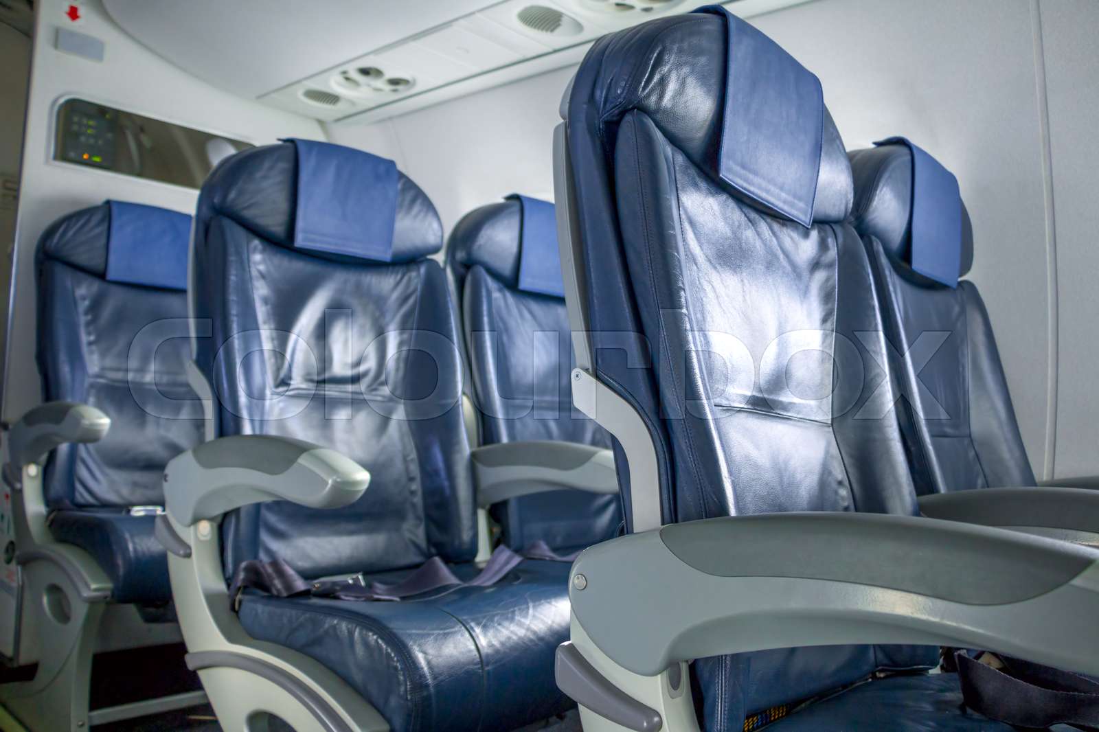 flugzeug, air, innen- | Stock Bild | Colourbox