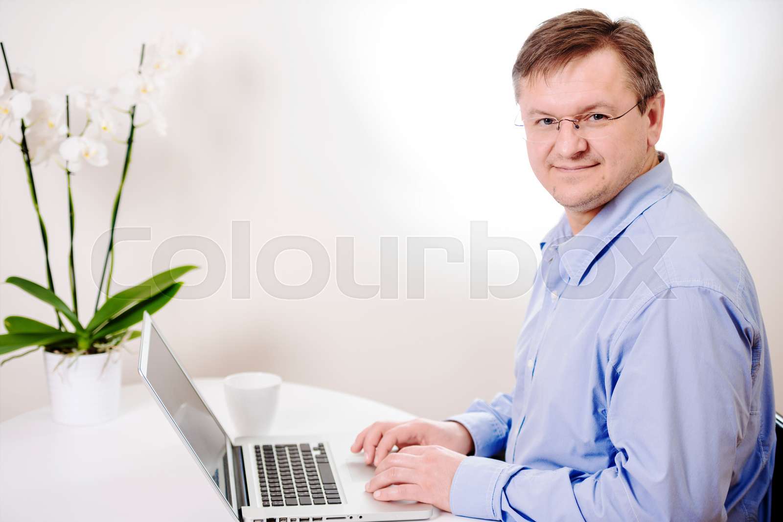 Man at work | Stock image | Colourbox