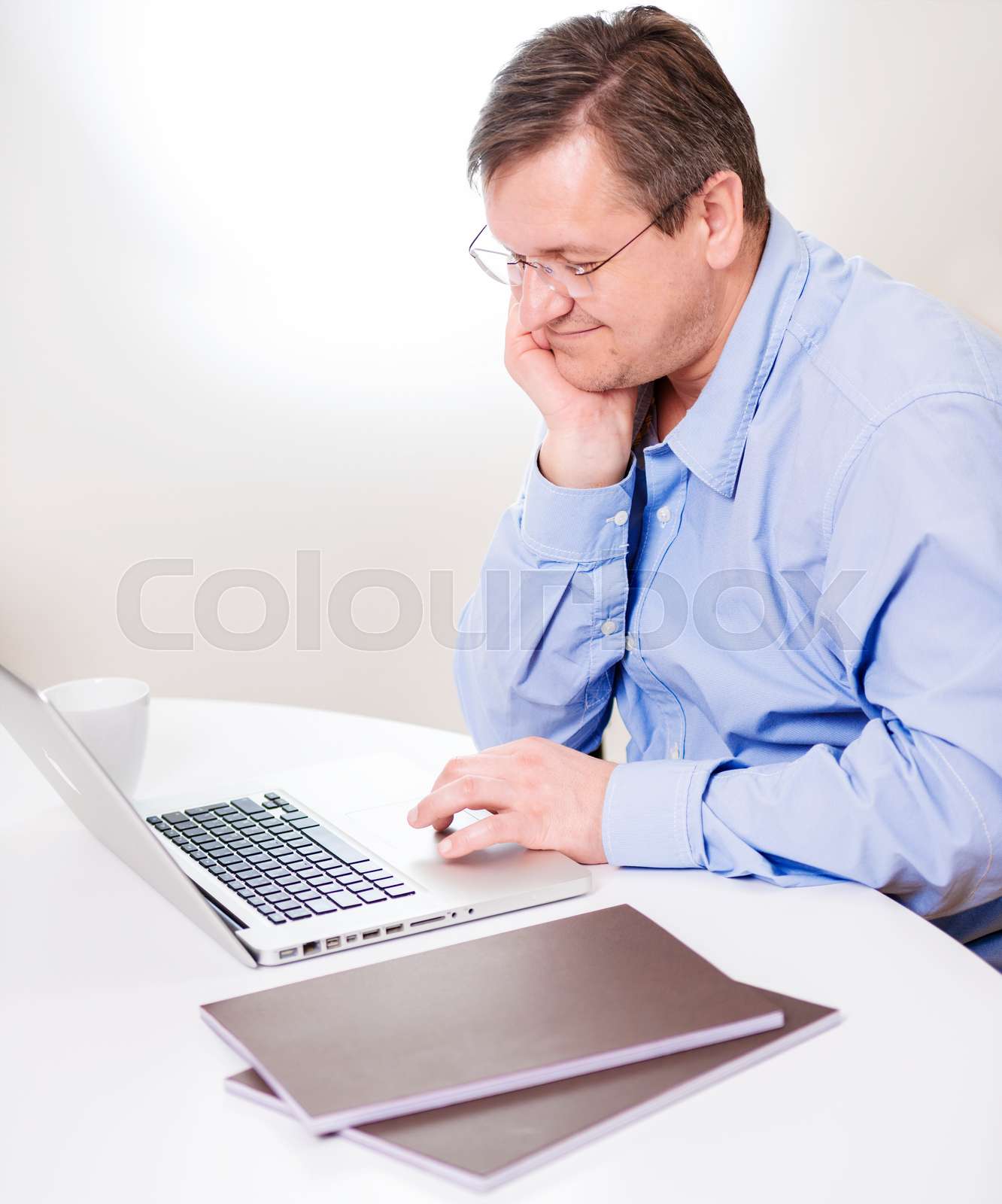 Man at work | Stock image | Colourbox