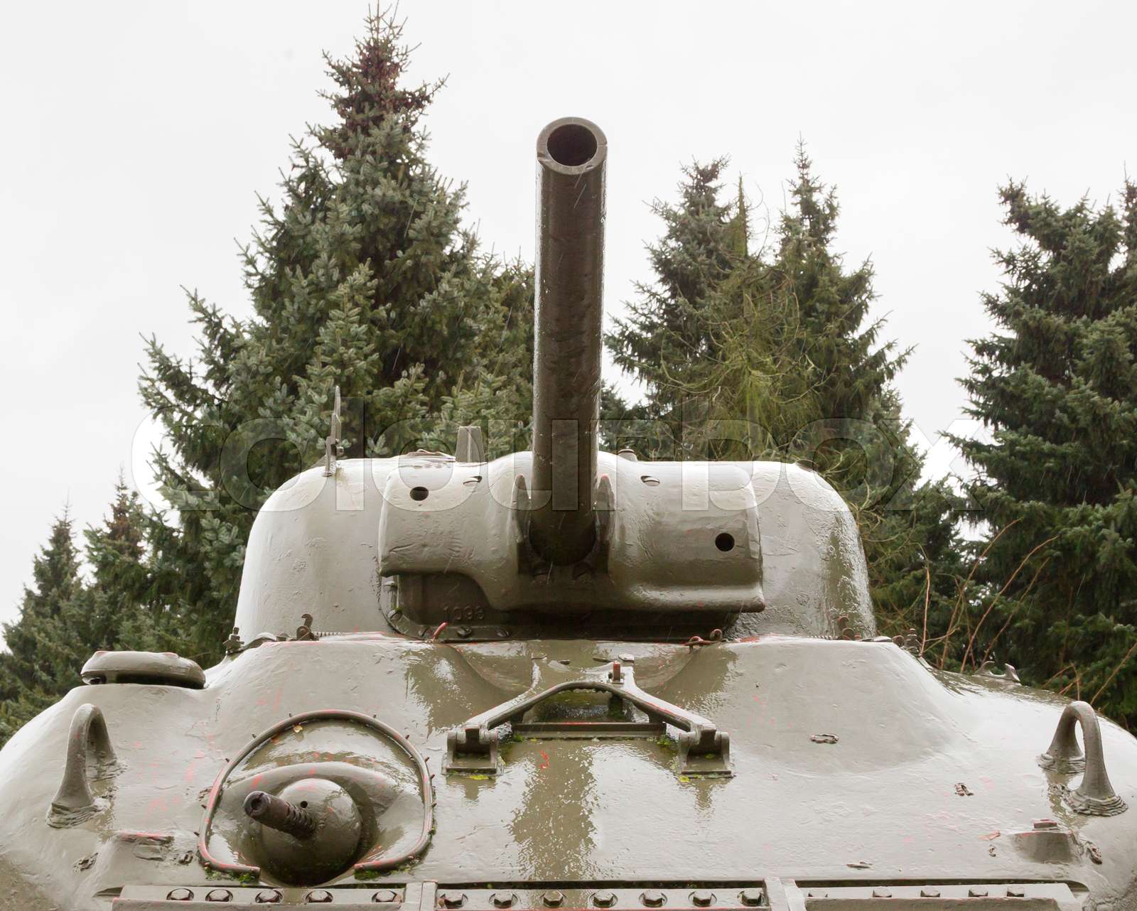 WW2 tank close-up | Stock image | Colourbox