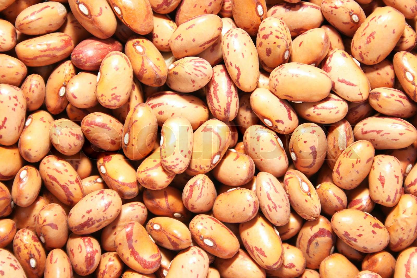 Bunte Bohnen als Hintergrund | Stock Bild | Colourbox