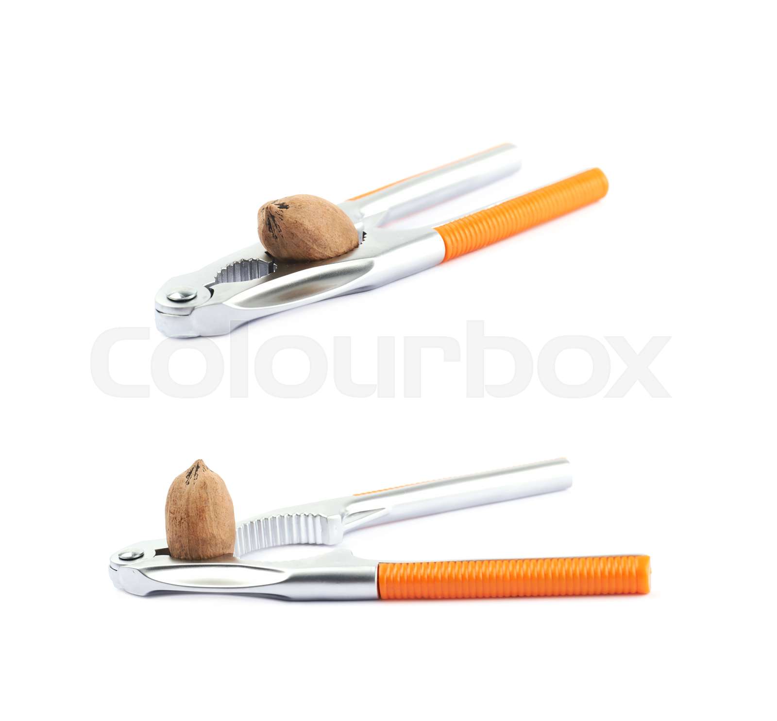 Lever nutcracker isolated | Stock image | Colourbox